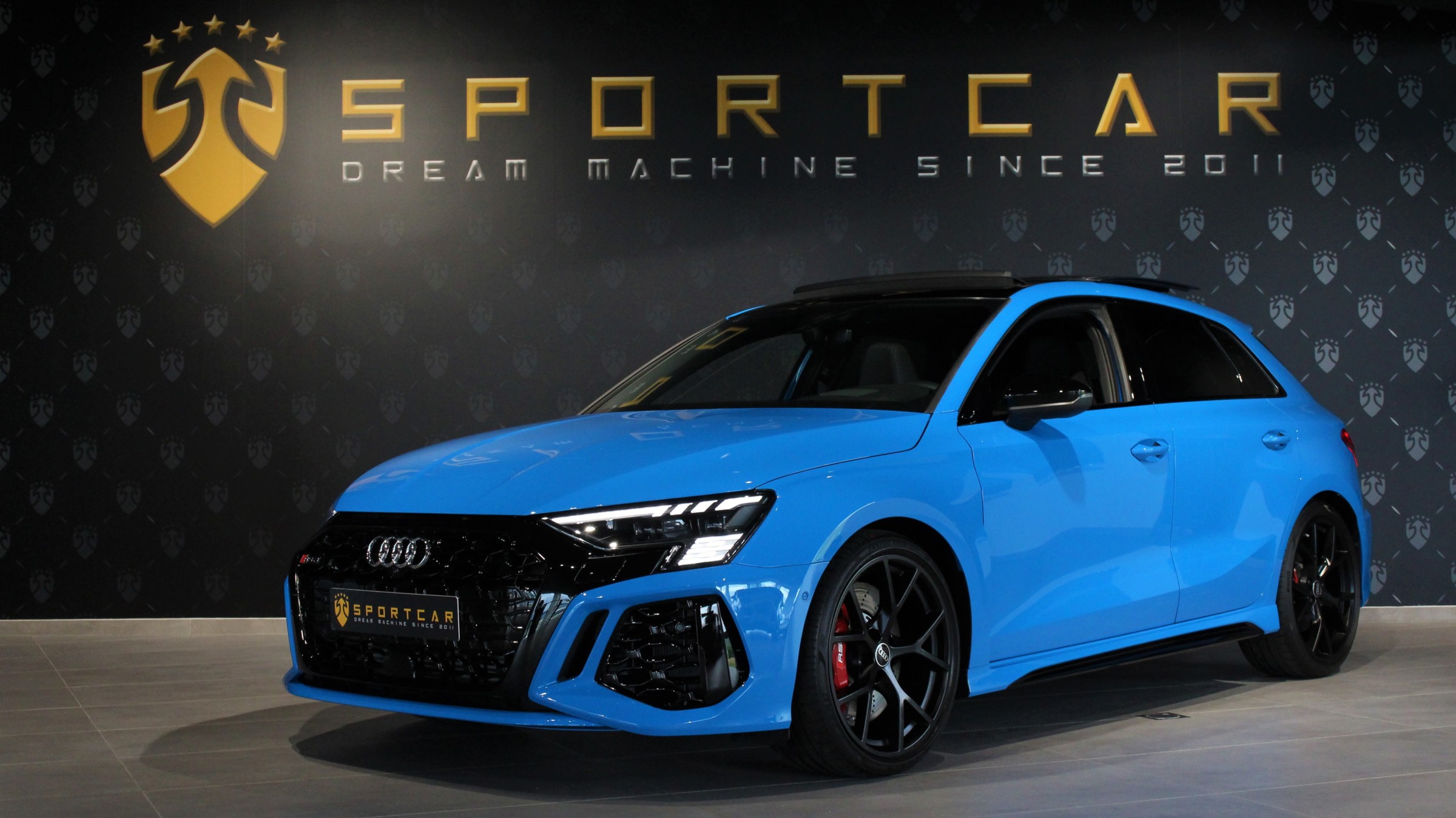 Voiture d'occasion Audi RS3 Sportback 2.5 TFSI 400CH STRONIC BLEU TURBO ...