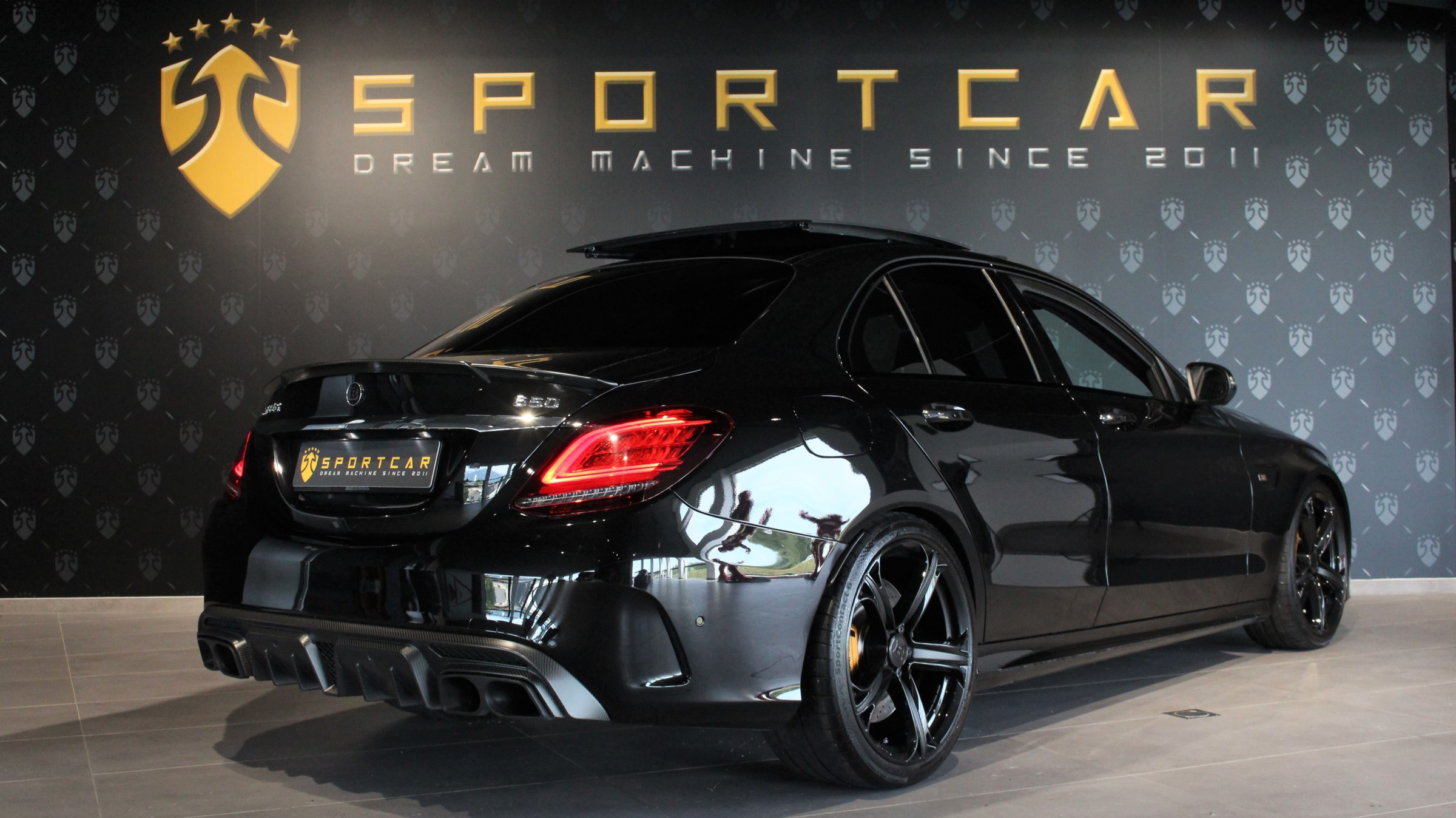 Voiture d'occasion Mercedes Classe C 63 S AMG EDITION BY BRABUS 4.0 V8 ...
