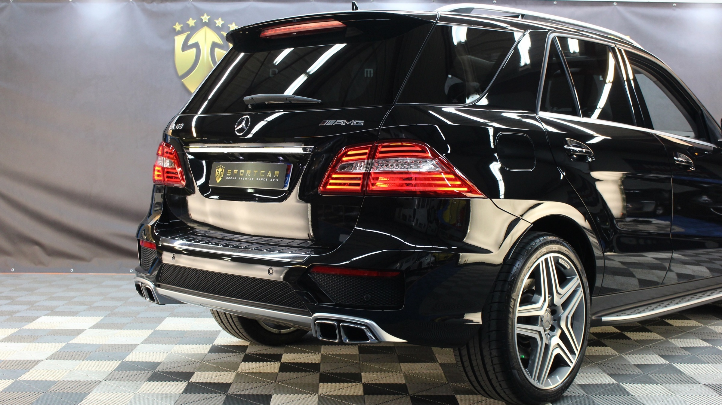 Voiture d'occasion Mercedes Classe M ML 63 AMG V8 BITURBO 525CH - Réf ...